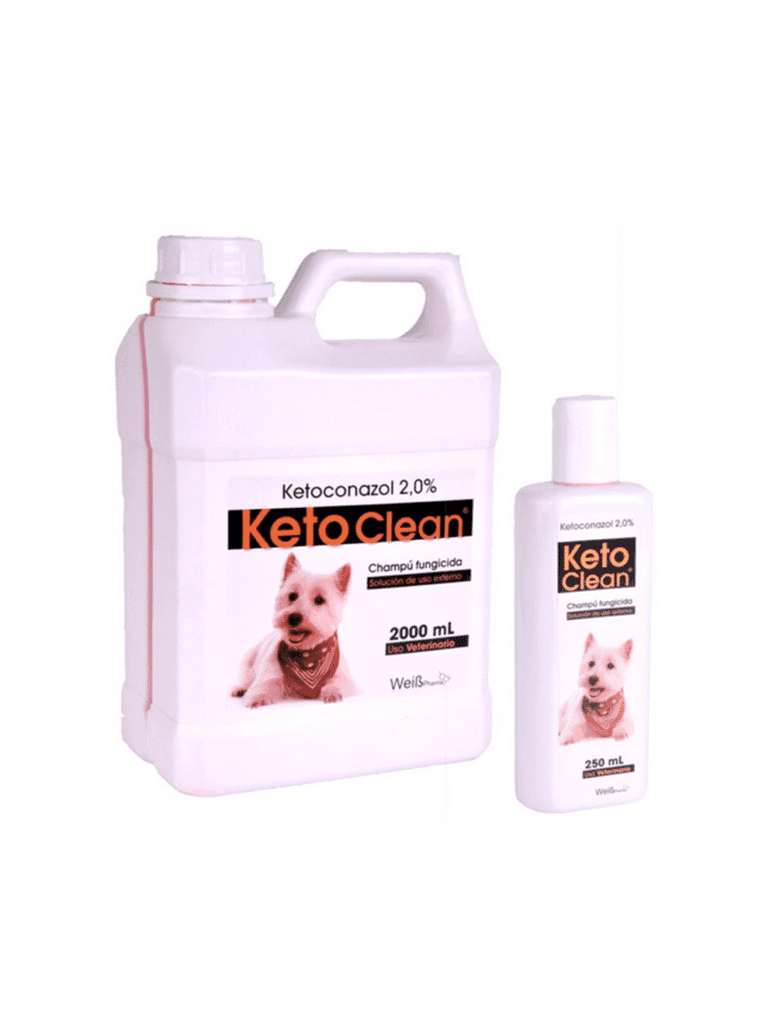 Ketoclean Shampoo Ketoconazol 2% 120 mL 250 mL - Ame Animal